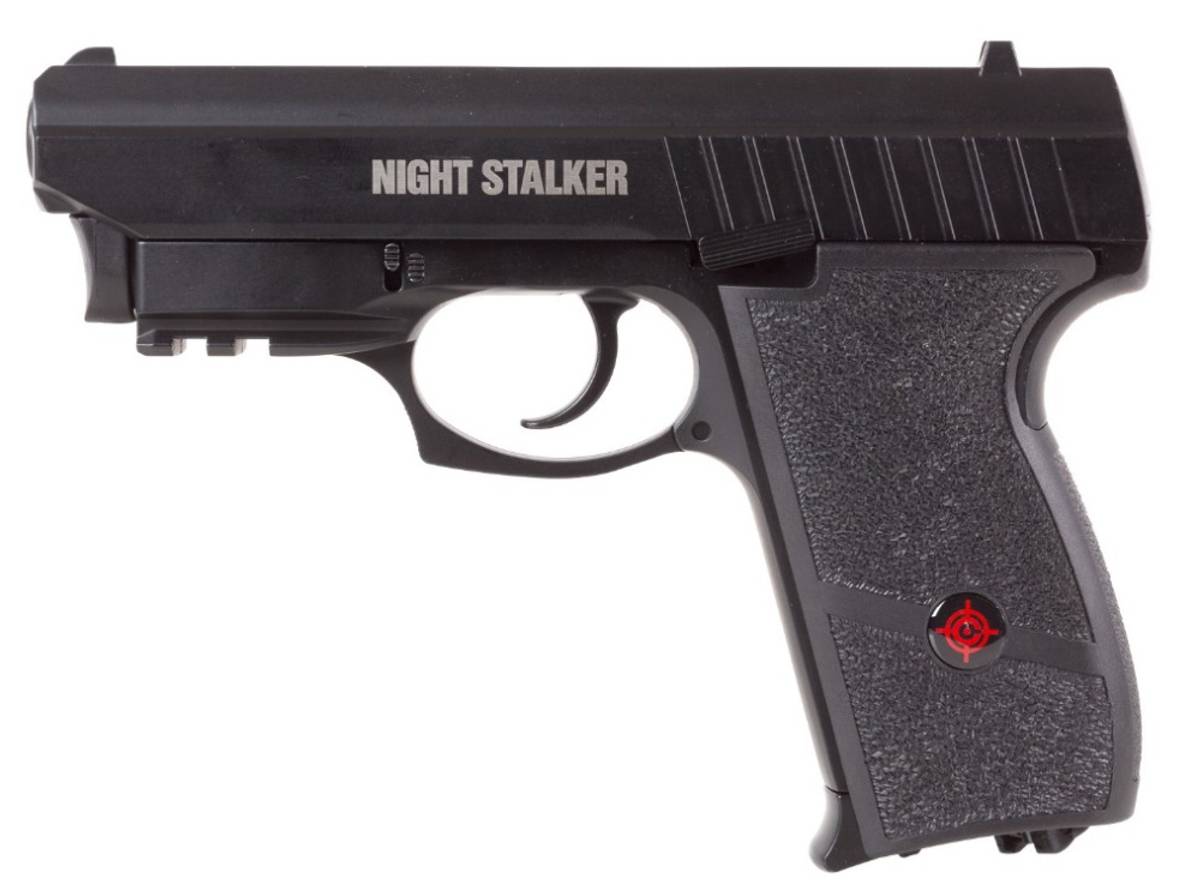 Crosman Night Stalker Co2 - Luftpistol med Blowback - Laser inkl - Game ...